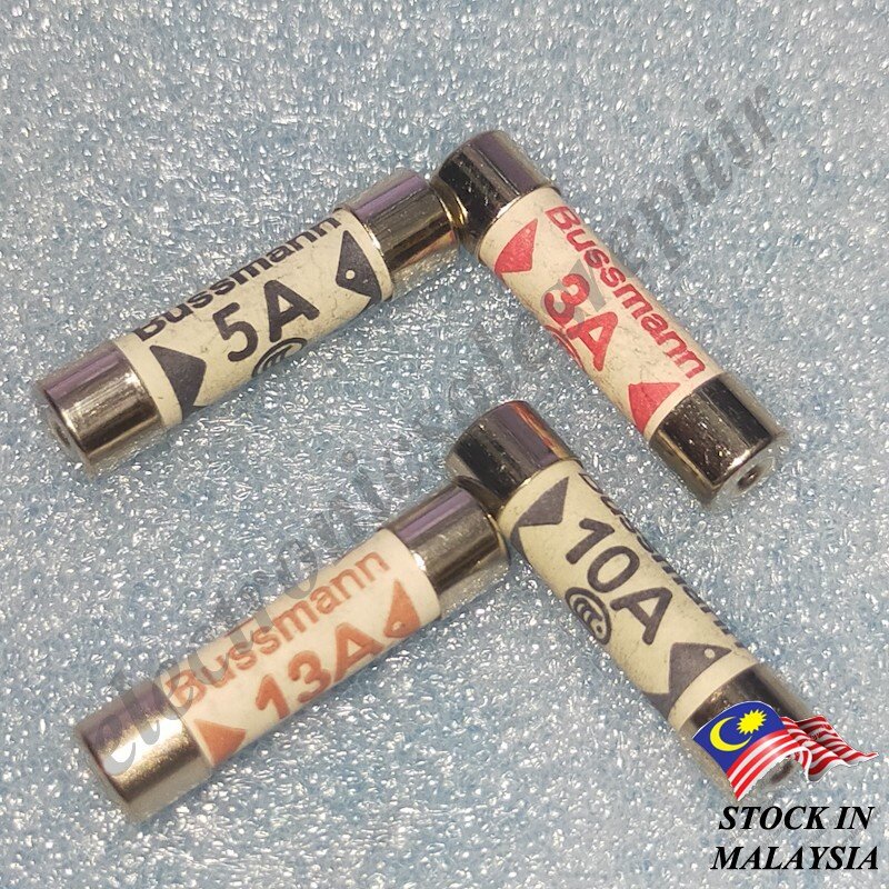 5PCS UK Plug Top Fuse BS1362 6x25mm 3/5/10/13A | Lazada