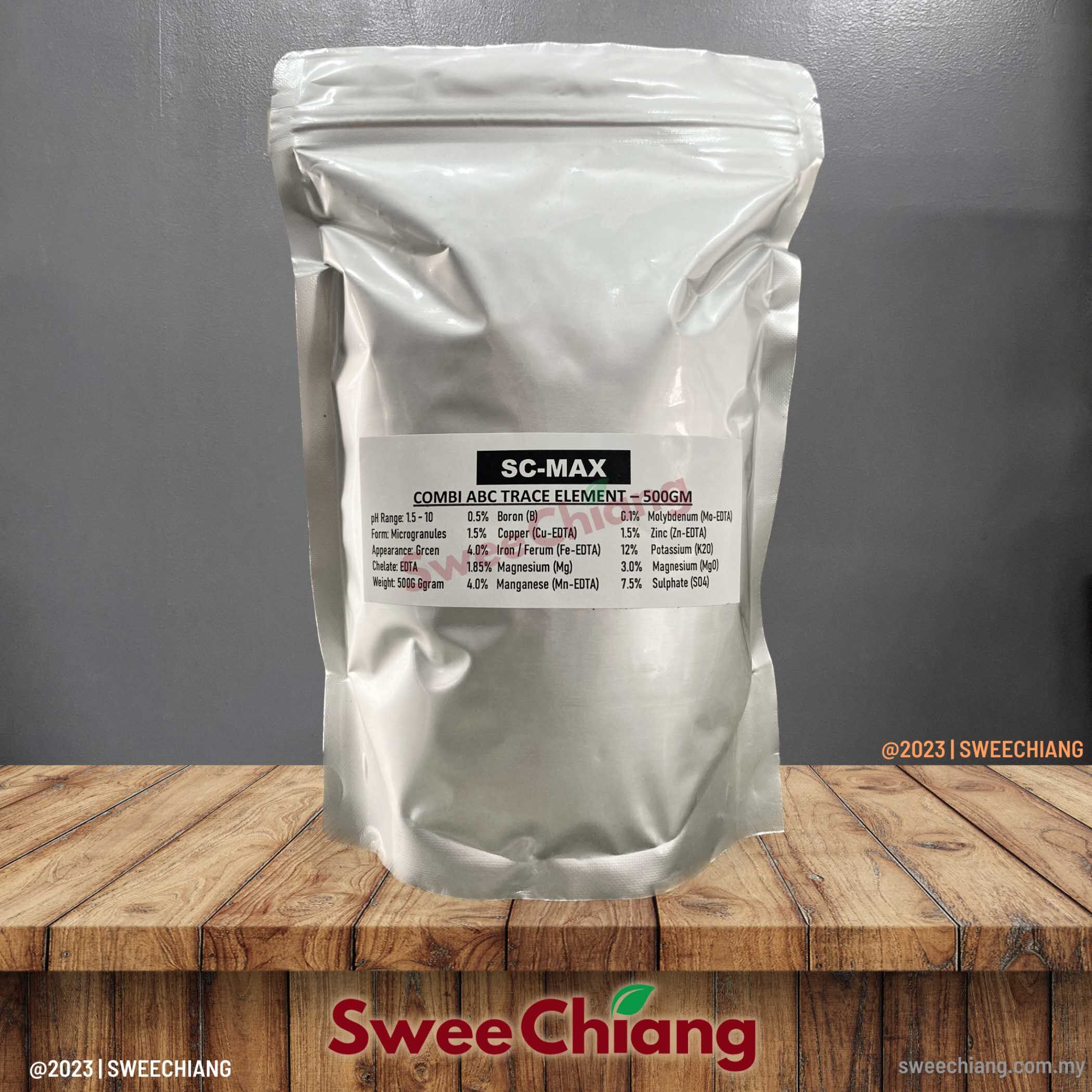 SC-MAX Combi ABC Trace Element 500g EDTA Fe Ferum Foliar/Fertigation/Hydroponic Fertilizer ...