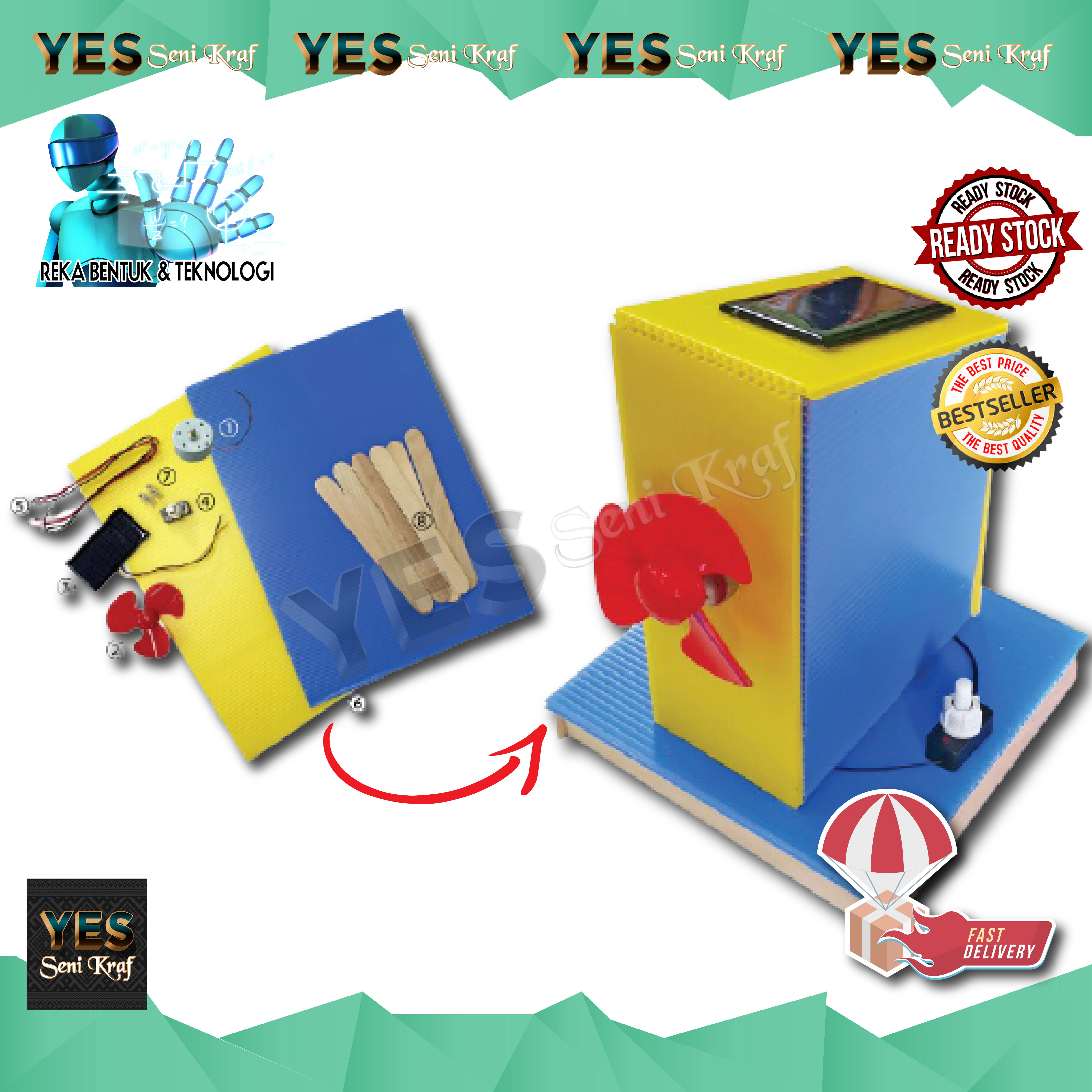 【READY STOCK】Projek Kipas Solar Reka Bentuk dan Teknologi Tahun 5 KSSR ...