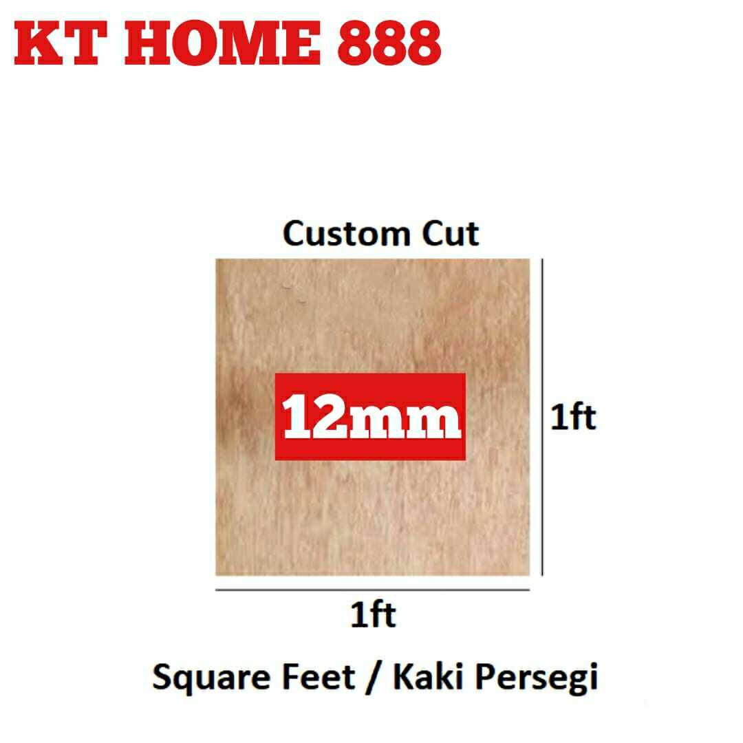 Custom Cut Plywood (Square-feet / Kaki-Persegi) | Lazada