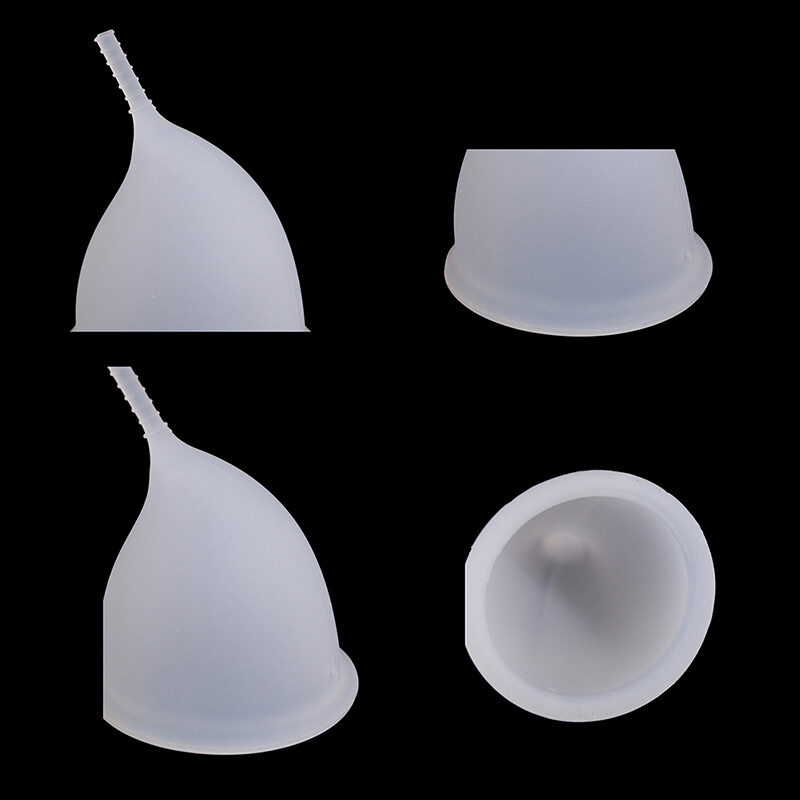 SHENG Silicone Reusable Soft Menstrual Cups Foldable Feminine Hygiene ...
