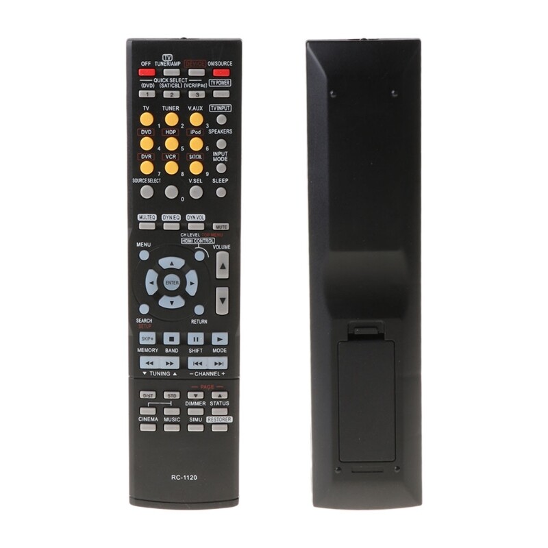 UniversalรีโมทคอนโทรลRC-1120 RC1120สำหรับDenonตัวรับAV AVR-590 DHT590BA ...