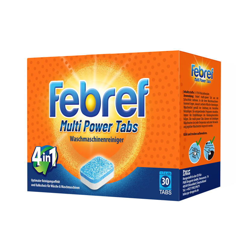 Febref Febiqing นำเข้าเครื่องซักผ้าทำความสะอาดแท็บเล็ตฟู่กำจัดแบคทีเรีย ...