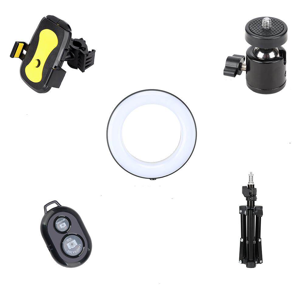 8 Inch Desktop LED Ring Light 3 Lighting Modes Dimmable USB Powered ...