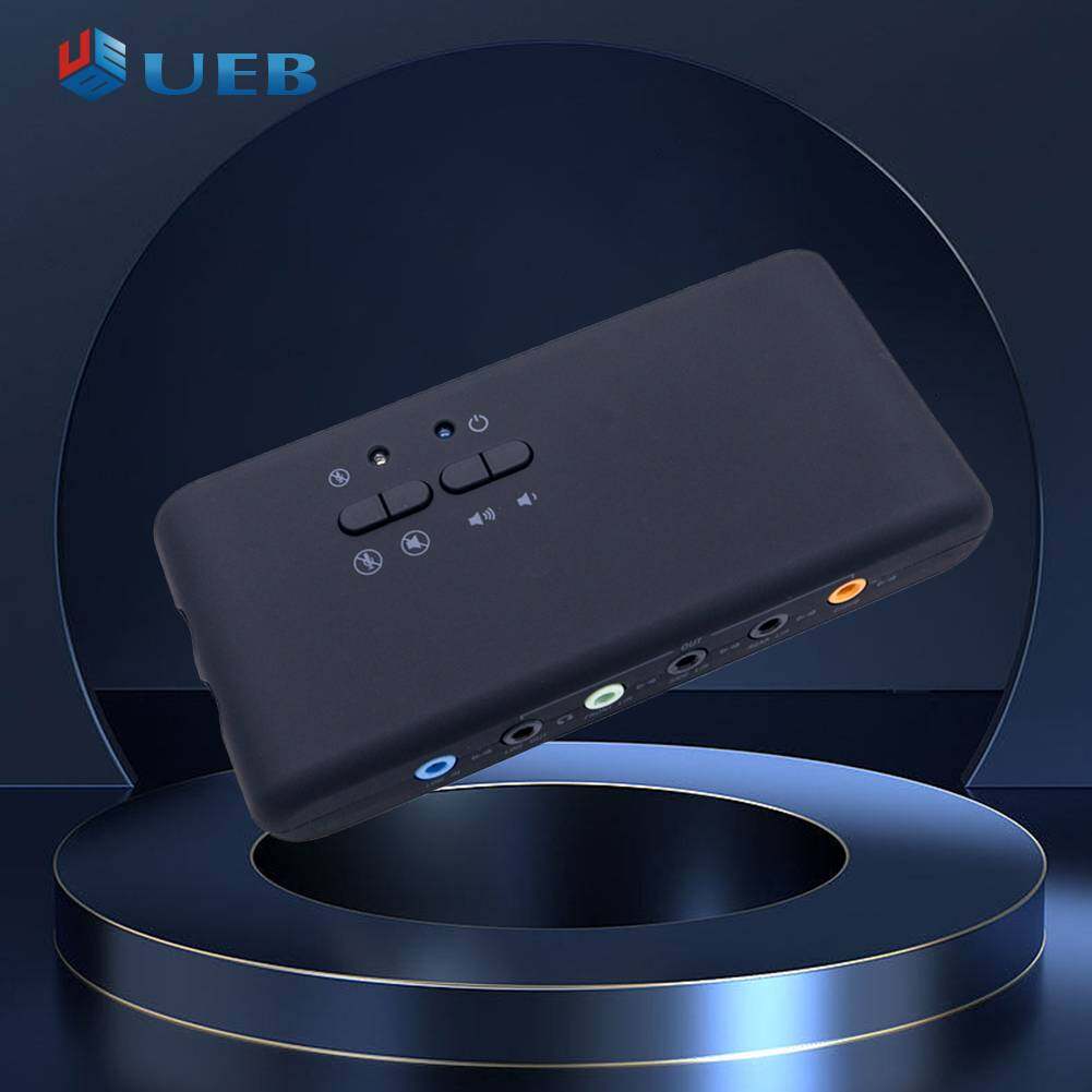 7.1 Sound Card 8 Channel DAC Output USB Audio Adapter with 2 MIC Heads ...