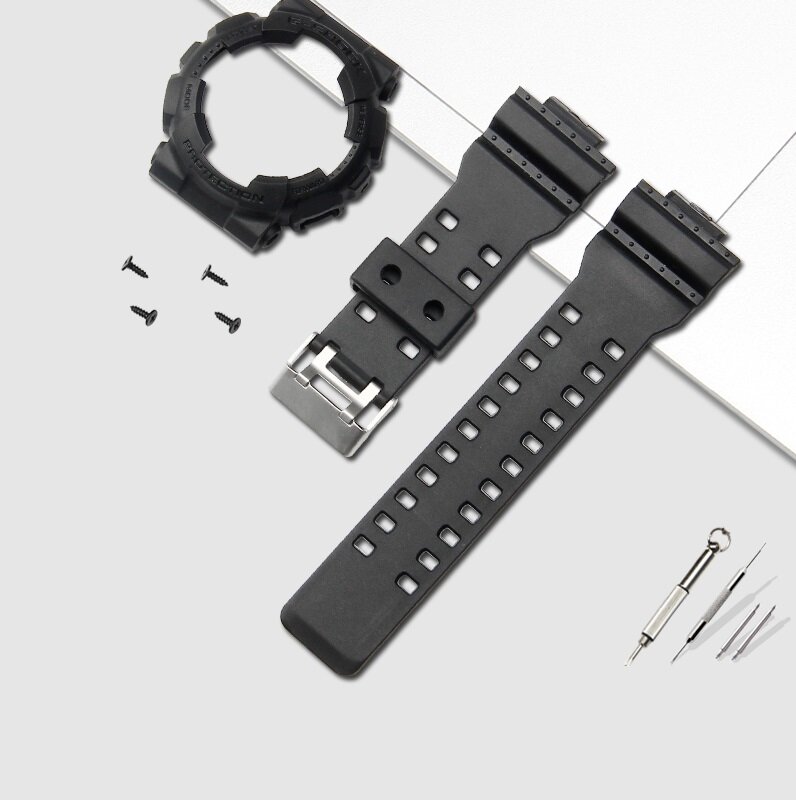 16mm Natural Resin Replacement Watch Band Strap for casio Mens G-Shock ...