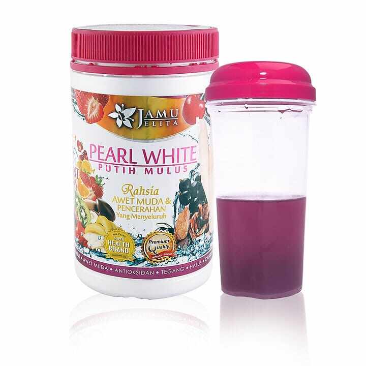 JAMU JELITA PEARL WHITE PUTIH MULUS/PINKY PLUS/LADY WHITE/FIBER - 400g ...