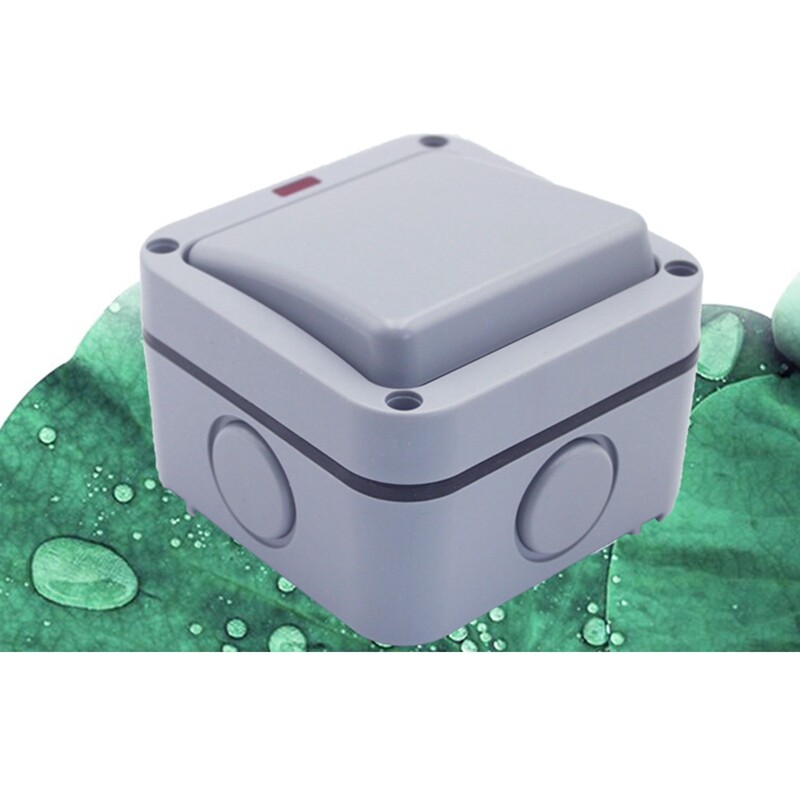 Outdoor Waterproof Switch Construction Site Rainstorm Prevention Open ...