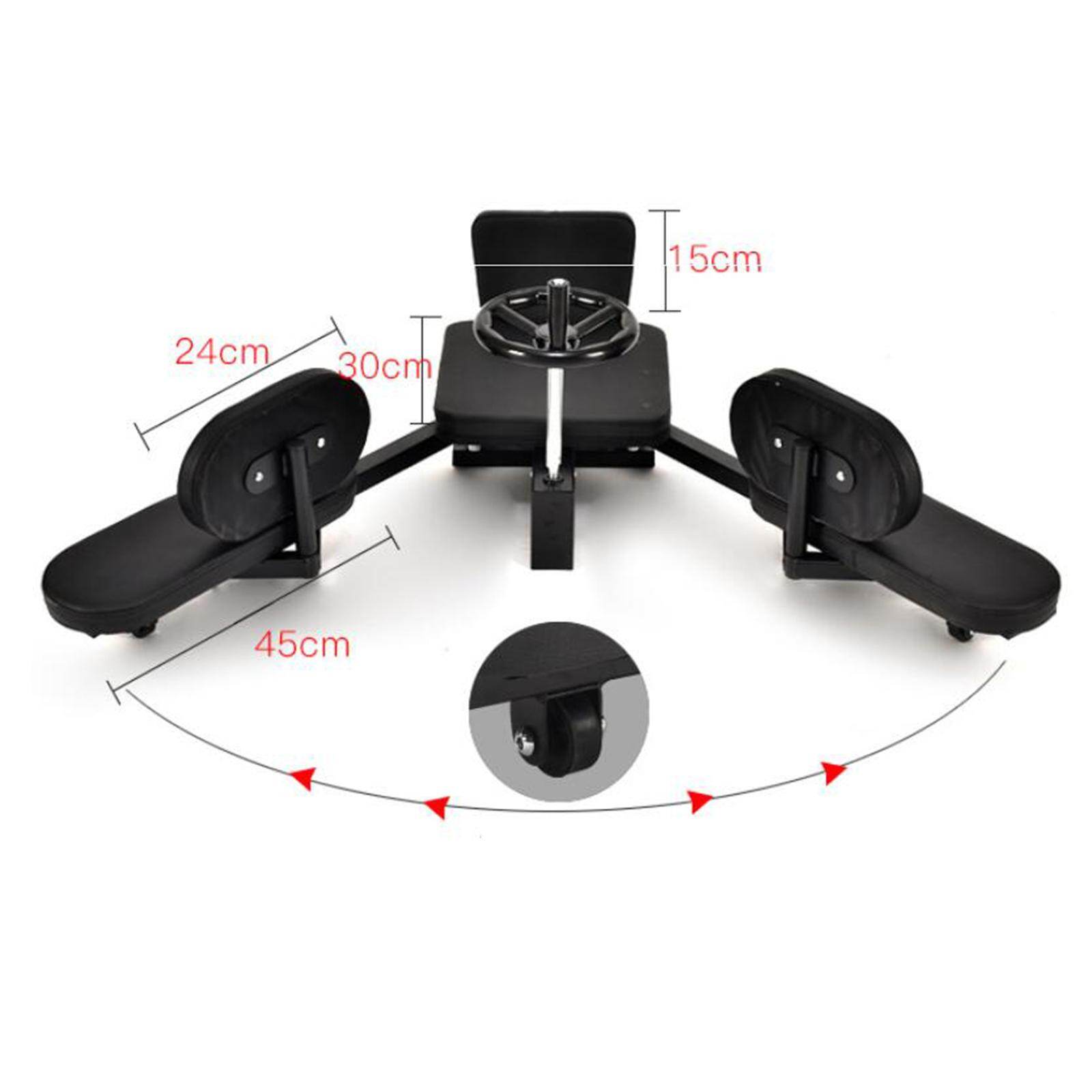 Flameer Leg Stretcher Heavy Duty Steel Frame Split Machine for Fitness ...