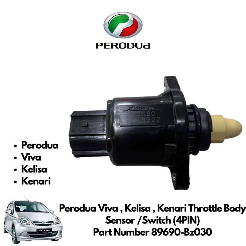 Perodua Viva Throttle Body Sensor (4Pin) | Lazada