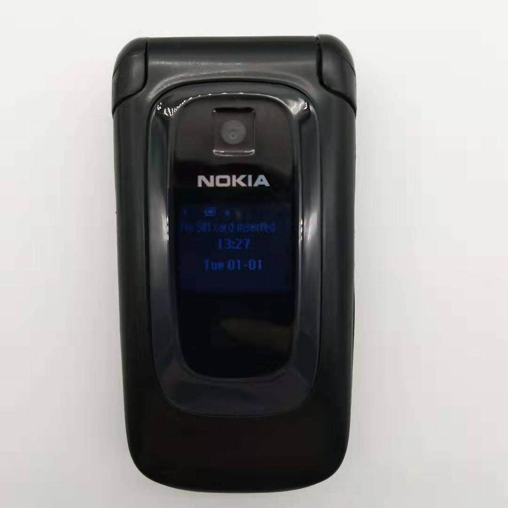 Original Flip Mobile Phone 2G version for Nokia 6085 Support memory ...