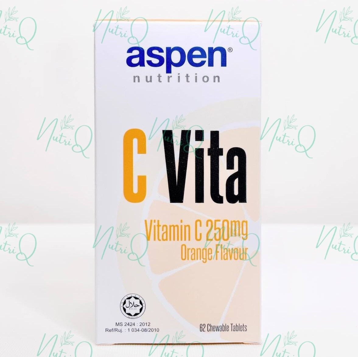 Vitamin C 250mg Chewable Tablets Aspen Nutrition C Vita Orange Flavour ...