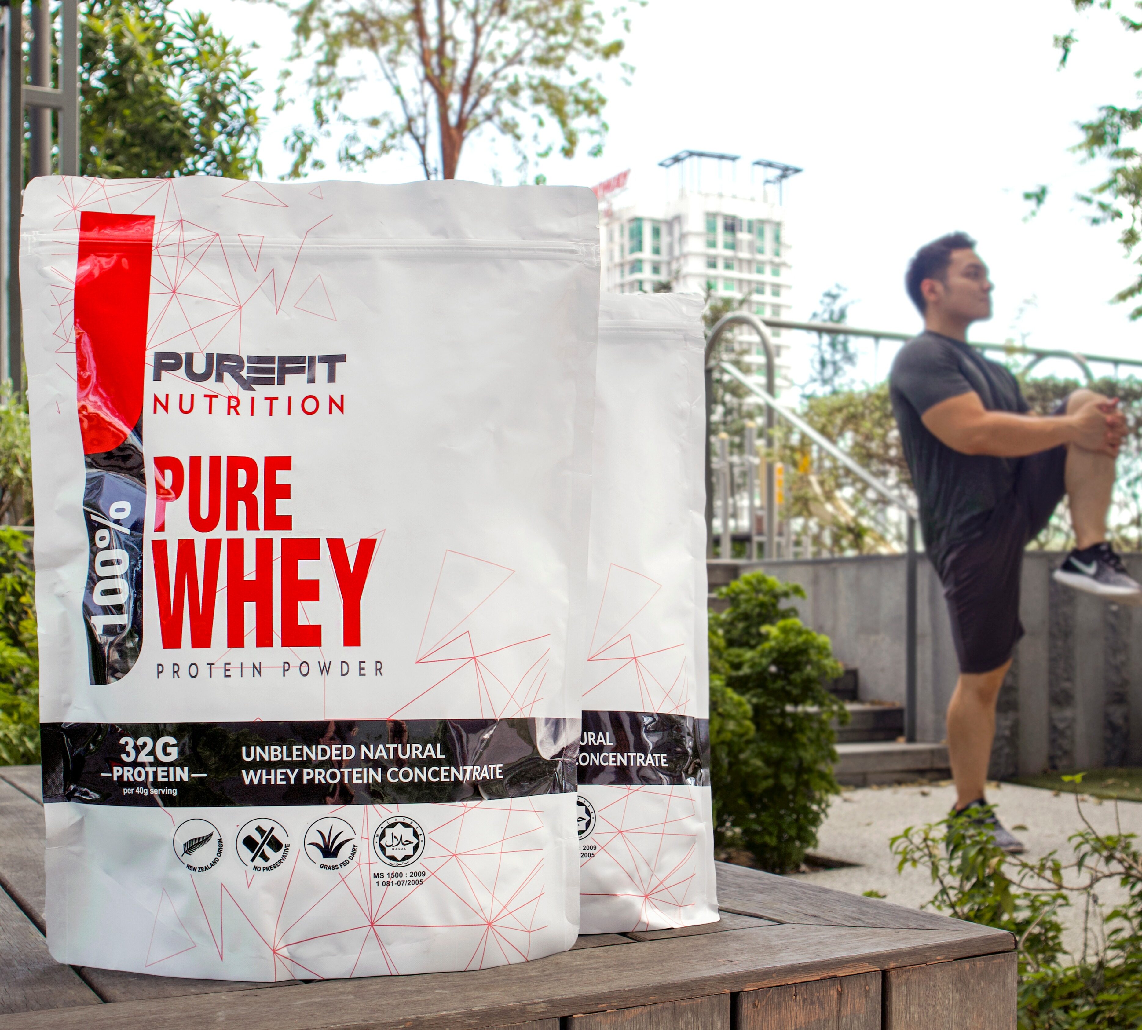 PURE WHEY PROTEIN POWDER 5.0KG BUNDLE PACK (NATURAL) *HALAL CERTIFIED ...