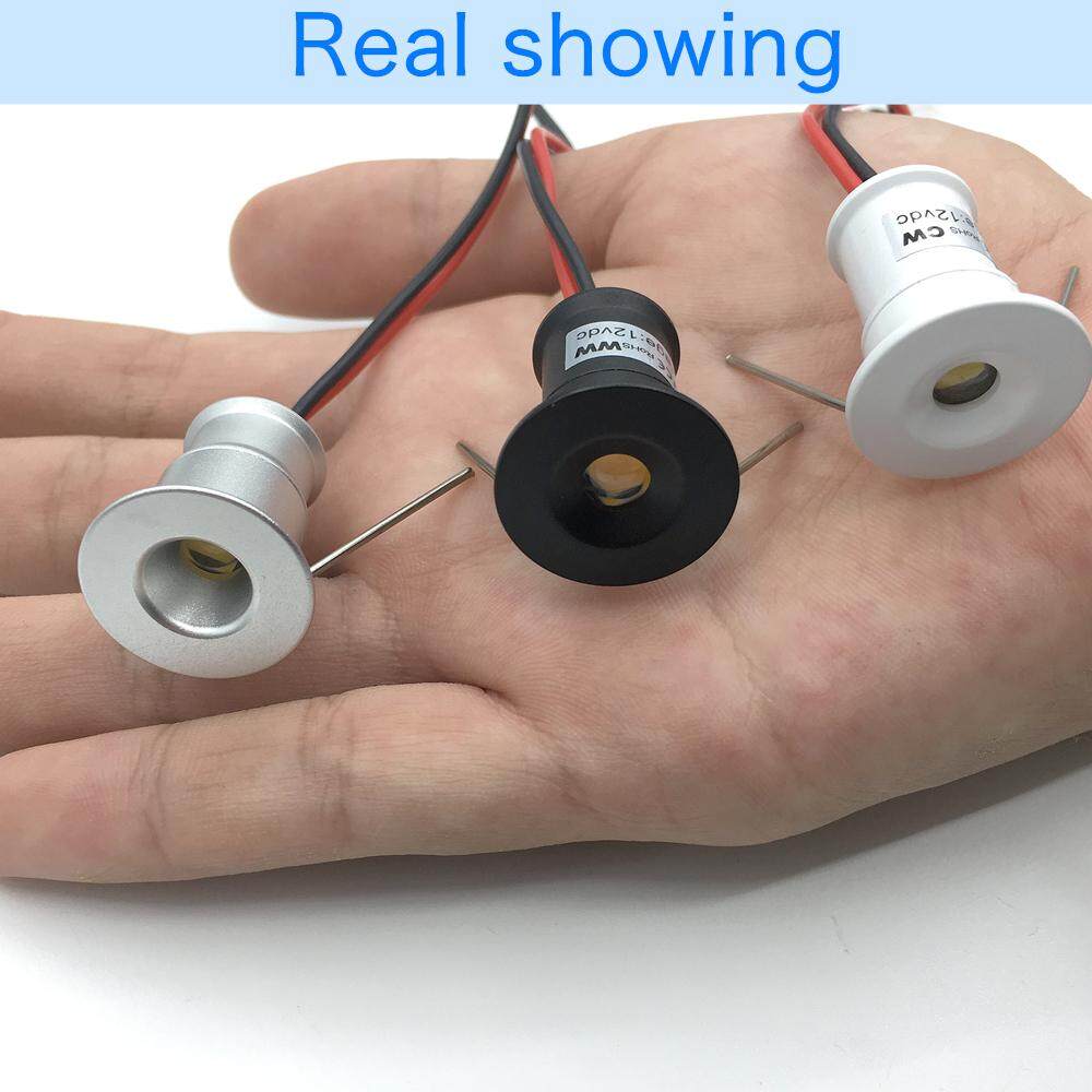 Silver Black White Shell 1W LED Mini Downlight Ceiling Spotlight ...