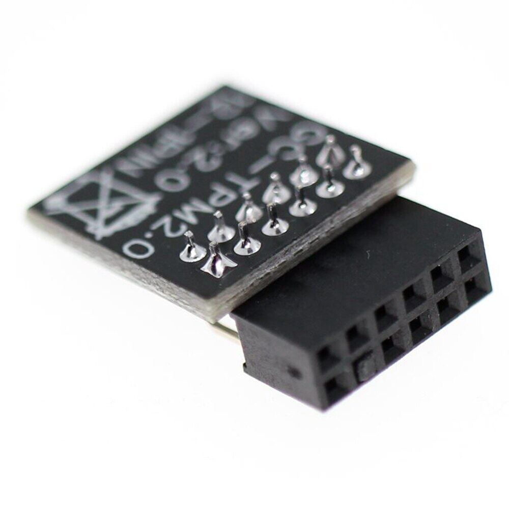 1 TPM 2.0 Encryption Security Module Remote Card LPC-12PIN Module For ...