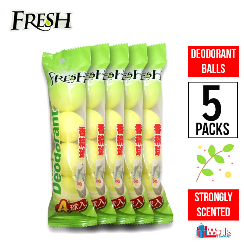 FRESH Mothball Tablets Moth Ball Ubat Gegat Pewangi Tandas Toilet Balls ...