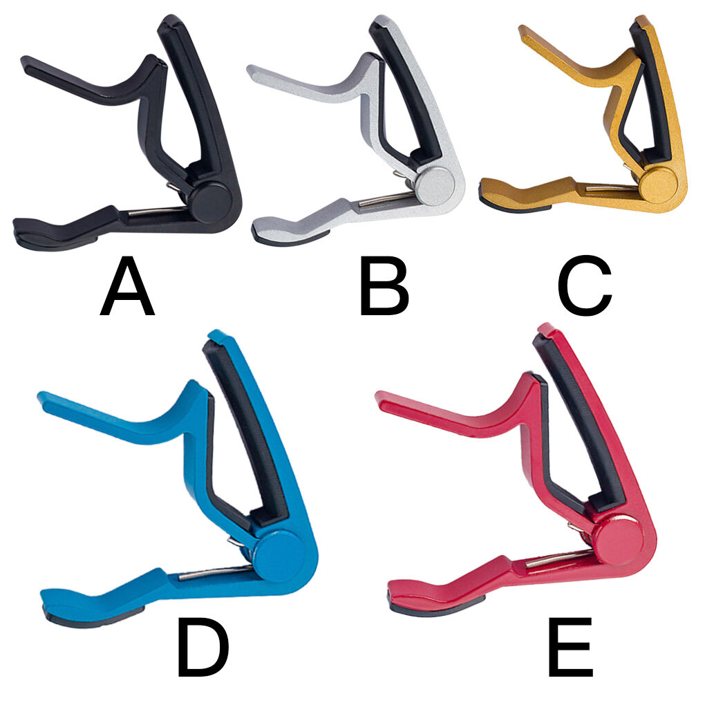 Guitar Capo Streamlined Aluminum Guitar String Clip Clamp with ...