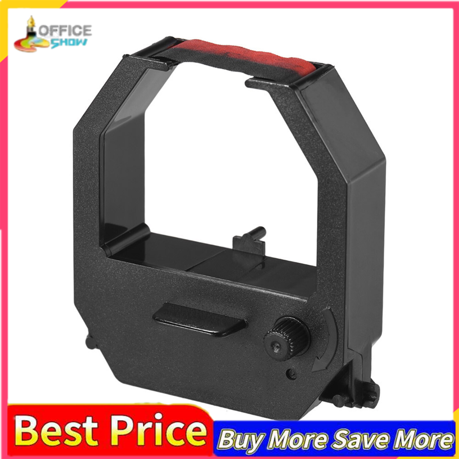 Time Clock Ribbon Cartridge Red Black Ink Colors for Office Electronic ...