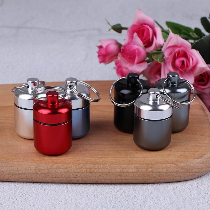 Mini Waterproof Aluminum Alloy Box Case Bottle Holder Container ...