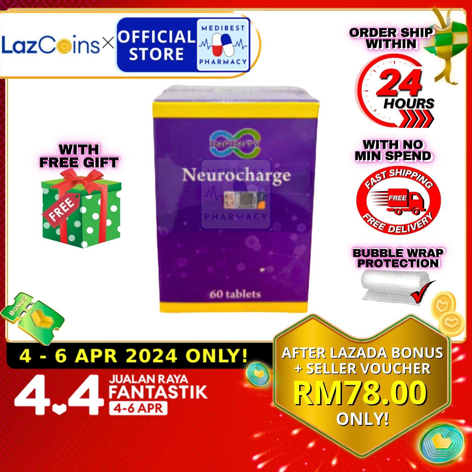 Infinity Neurocharge 60 tablets | Lazada
