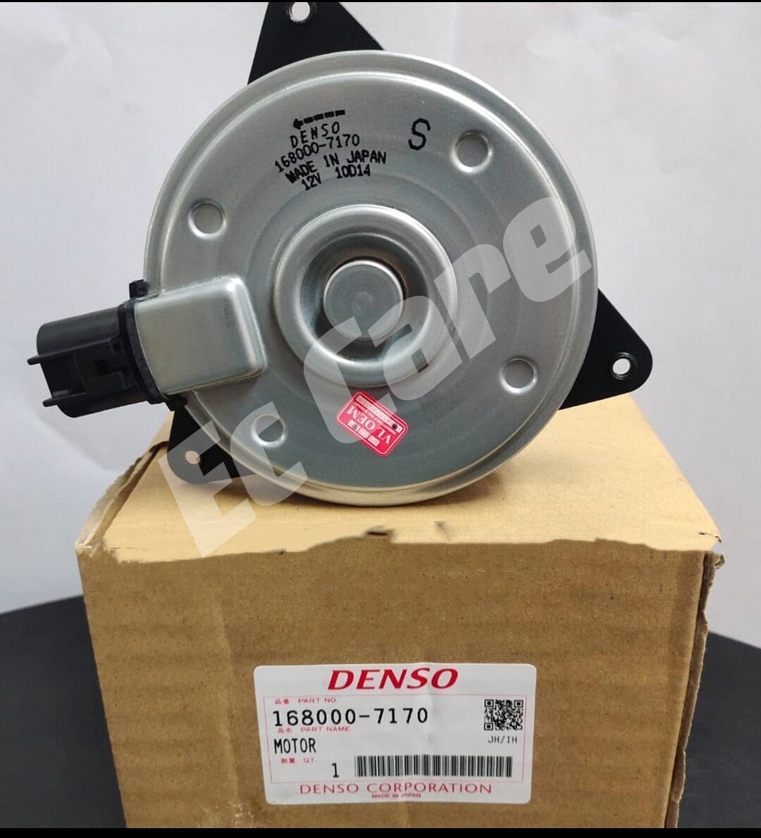 DENSO FAN MOTOR ALZA/AXIA/BEZZA AE168000-7170 MADE IN JAPAN 100% ...