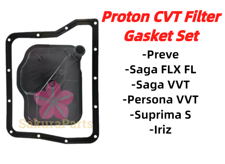 Proton CVT Auto Filter Gasket Set for Proton Saga FLX FL / Persona VVT ...