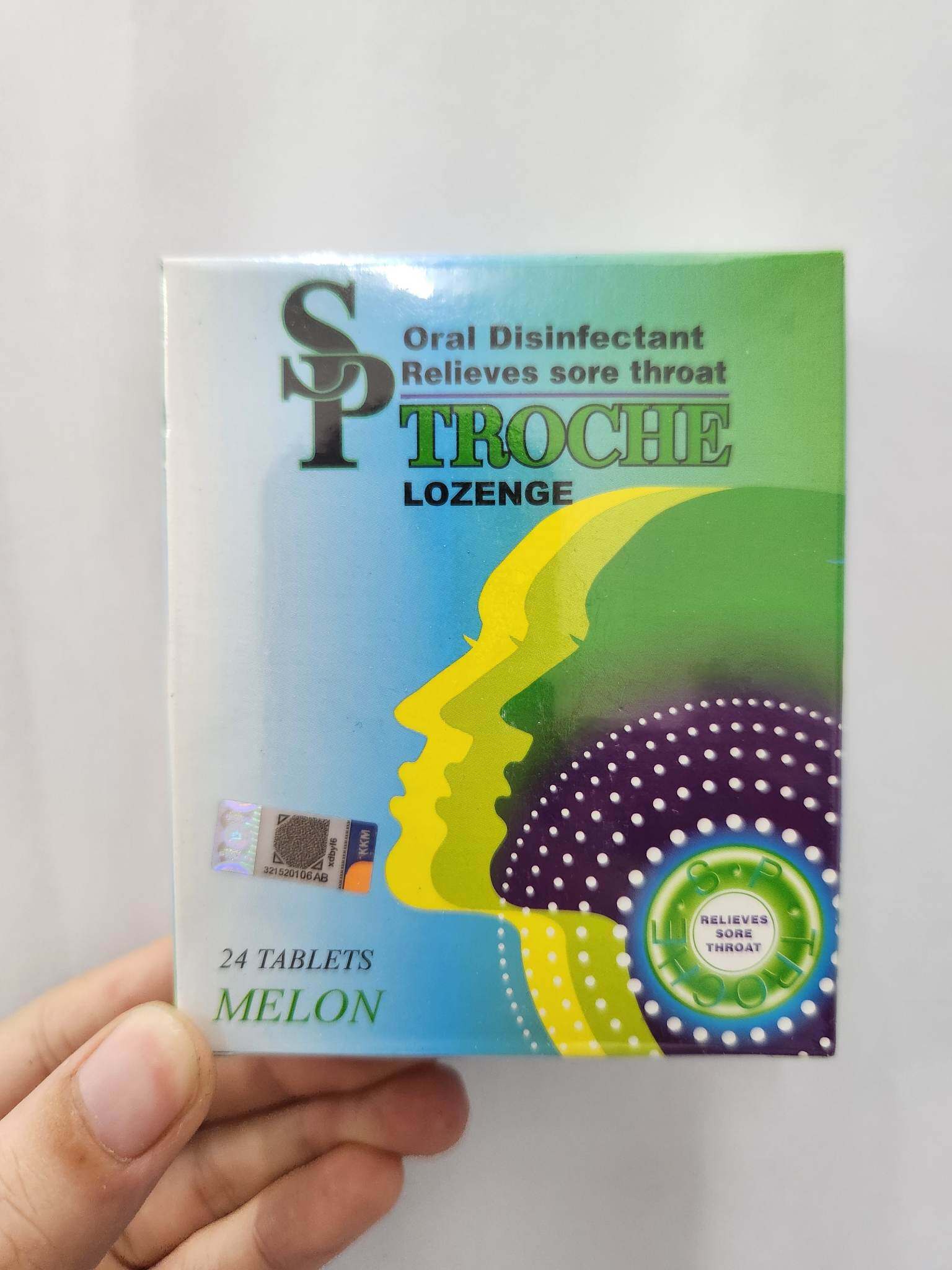 SP Troche Lozenges 24 Tablets Melon Flavour | Lazada