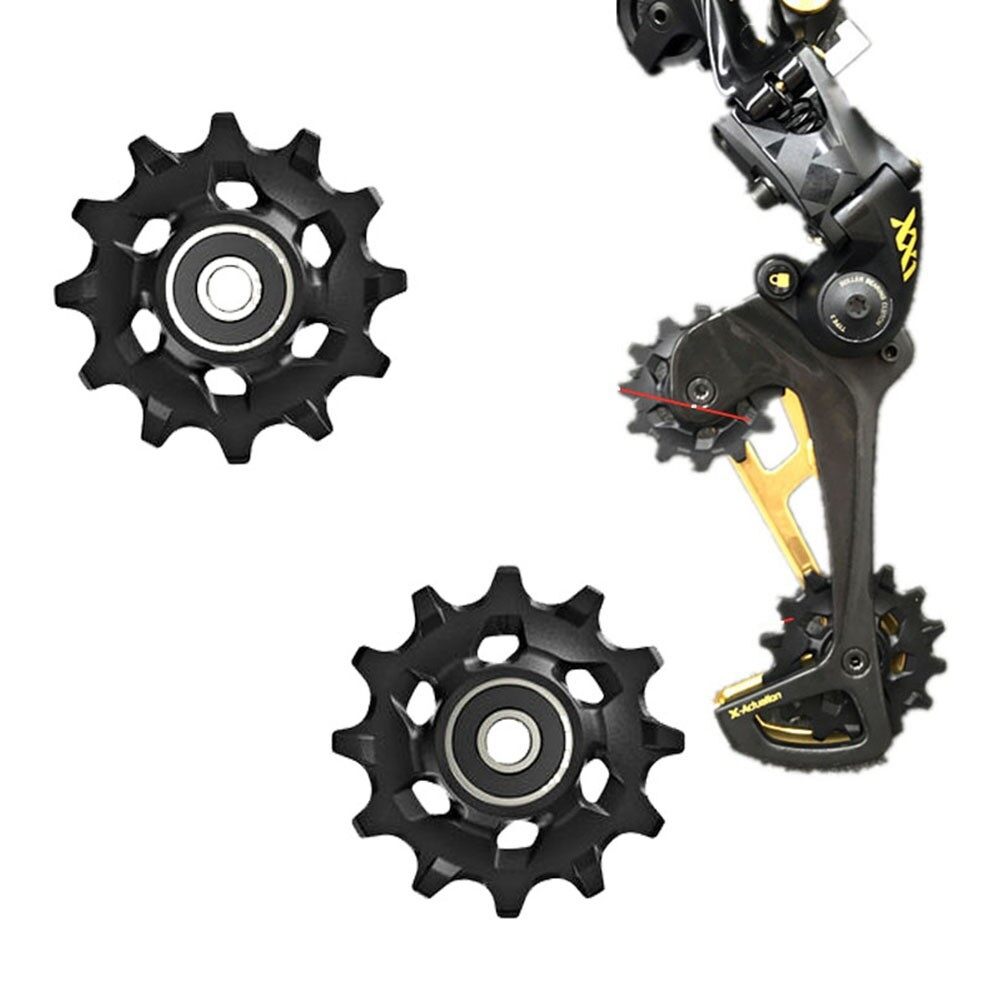 ลูกรอกตีนผีจักรยาน1ชิ้น,ล้อจ็อกกี้12T สำหรับ SRAM XX1/XO1/X1/บัด11สปีด ...