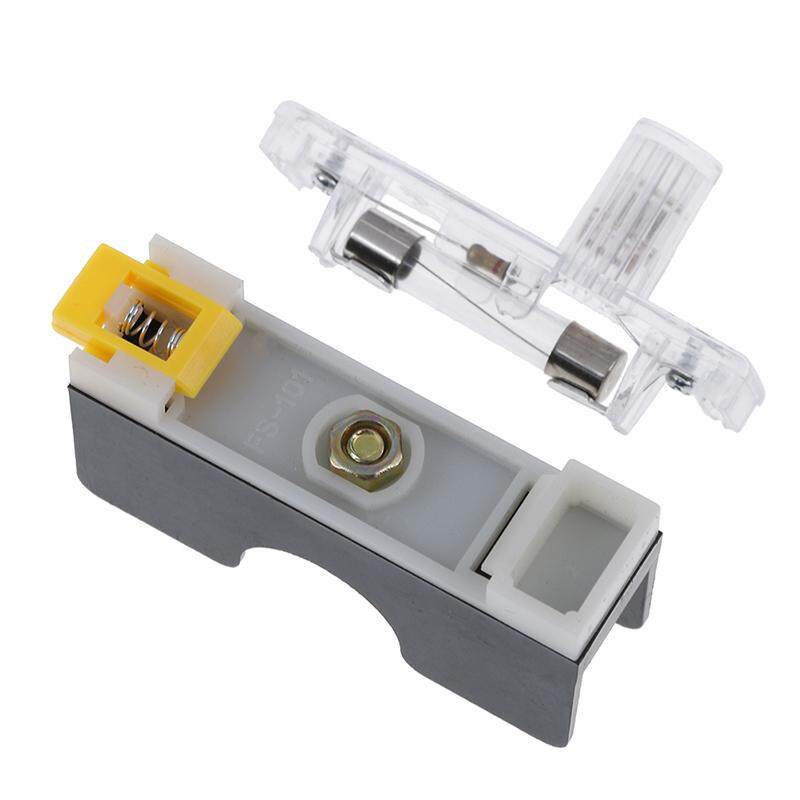 bianzai FS101 10a 6*30mm fuse socket with indicator light din rail ...