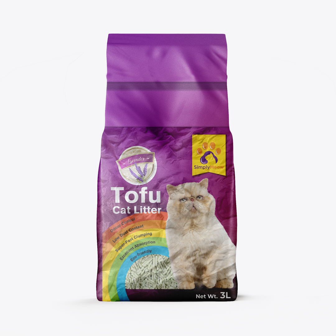 Simply Meow Clumping Flushable Natural Tofu Cat Litter 3L/1.3KG | Lazada