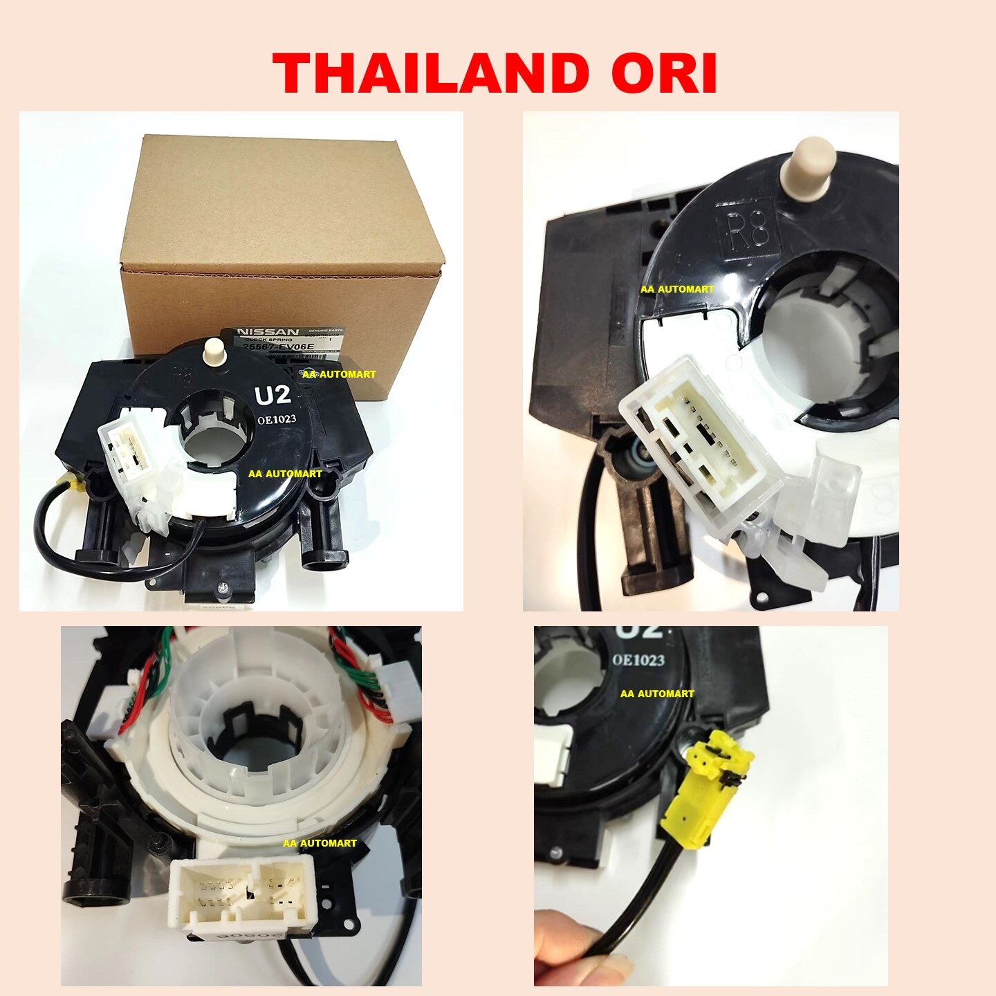 ORIGINAL Nissan Livina/Navara/Latio/X-Trail/Sylphy/NV200 Airbag Spring ...