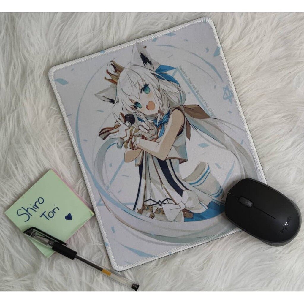 SHIRAKAMI FUBUKI MOUSE PAD 白上吹雪滑鼠垫 HOLOLIVE 1-KISEI | Lazada