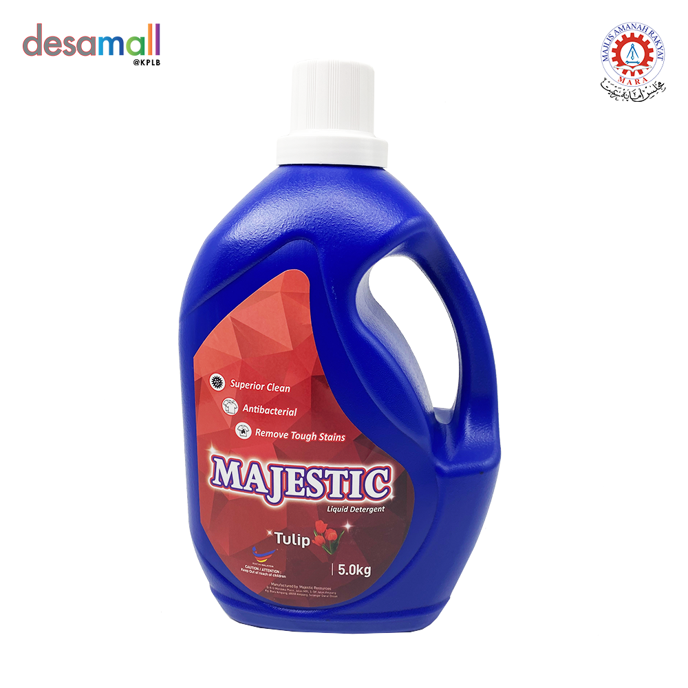 MAJESTIC Liquid Detergent - Tulip (5kg) | Lazada