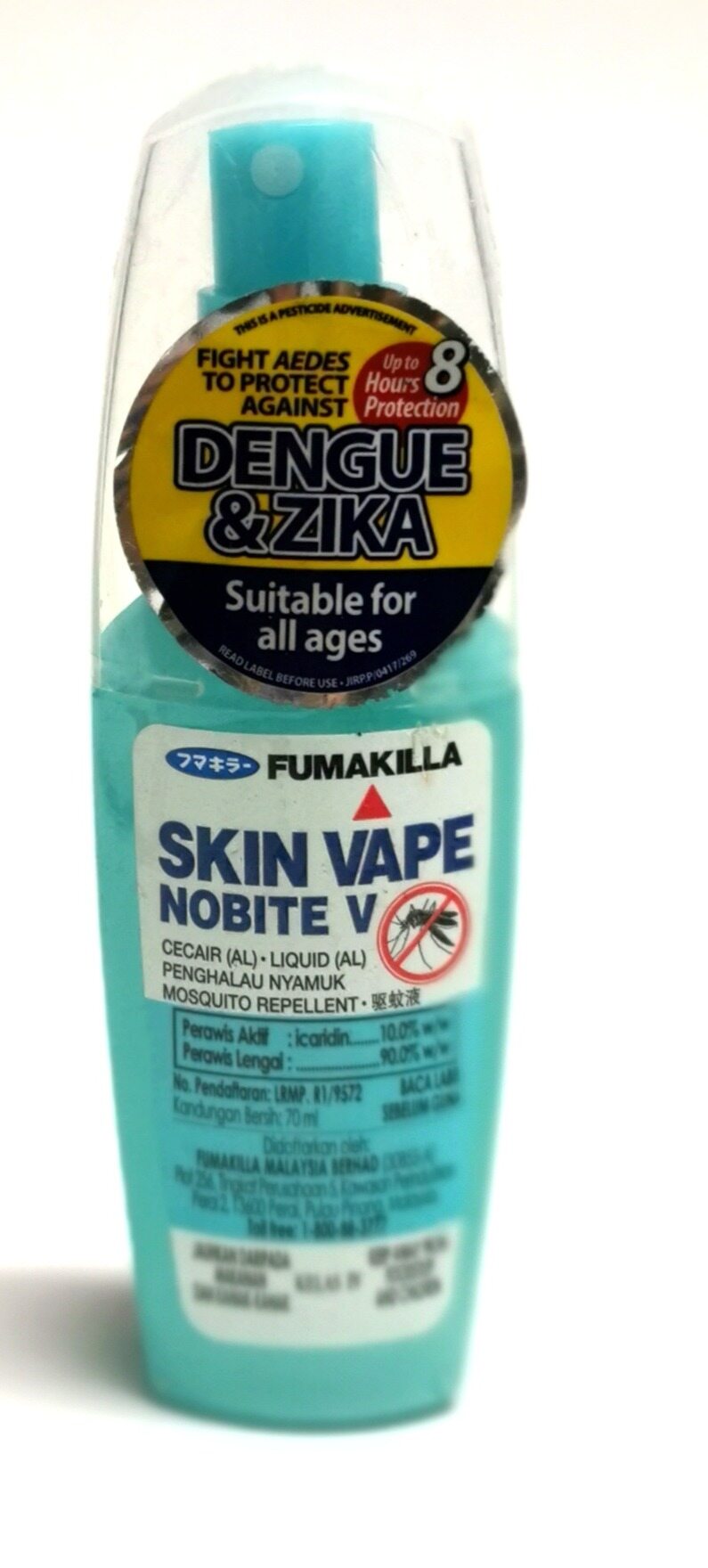 Fumakilla Skin Vape Nobite V Mosquito Repellent Spray 70ml ...