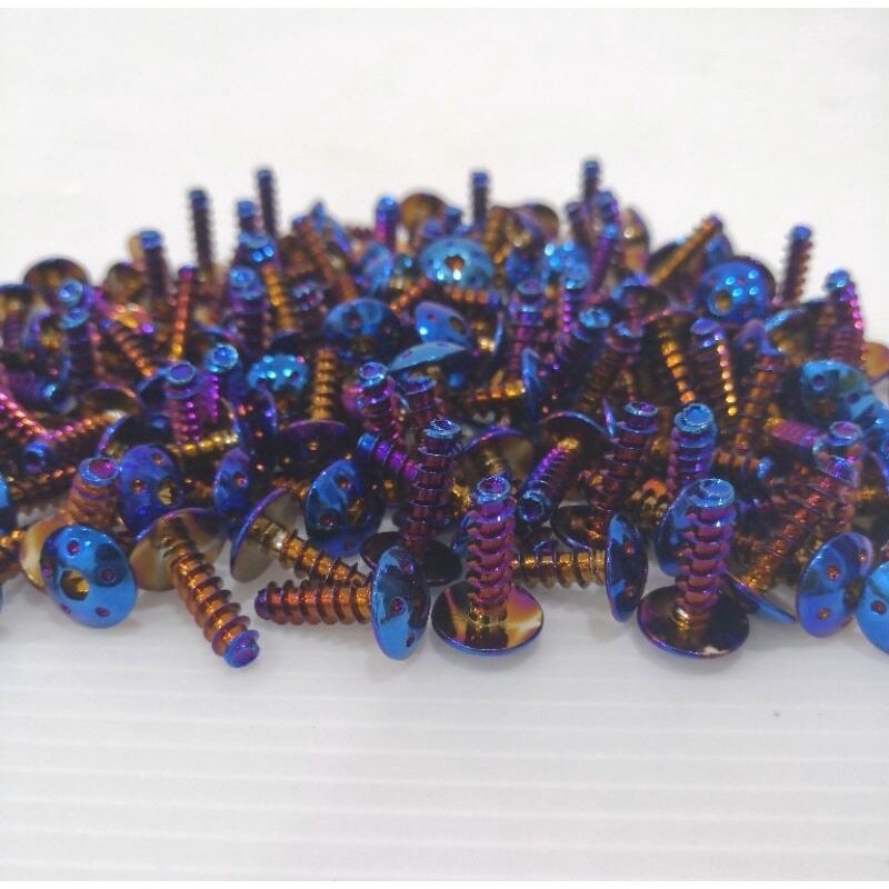 [1 BIJI] SCREW BODY COVERSET SCREW SKRU ALL MOTOR Y15ZR LC135 NVX155 ...