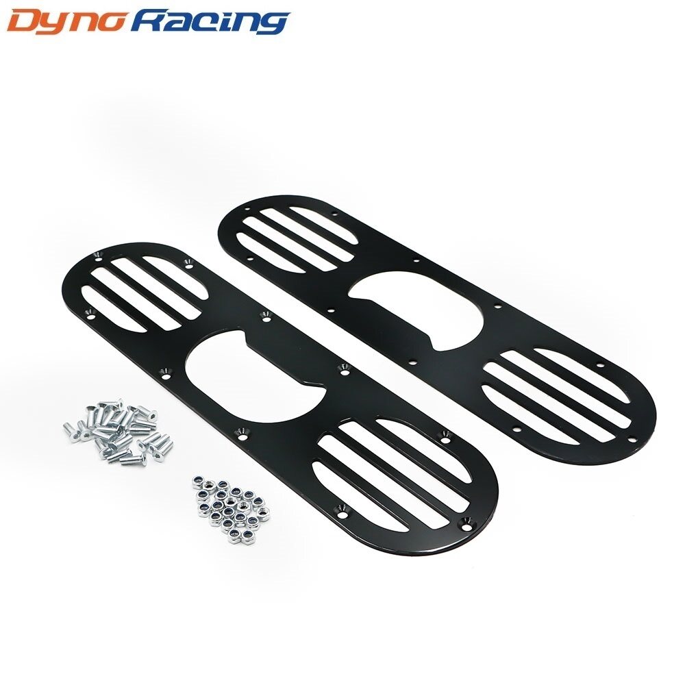 2pcs Black Car Rear Bumper Rear Bumper Diffuser For Universal Car Rear ...