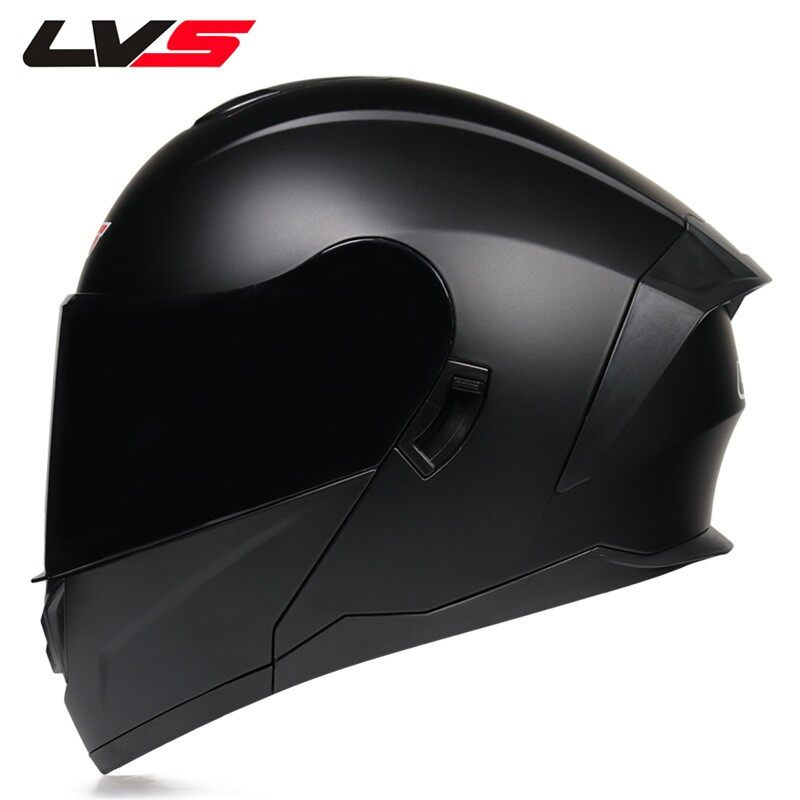 LVS 900 Flip up Helmet Modular Motorcycle Helmet Double Lens Built-in ...