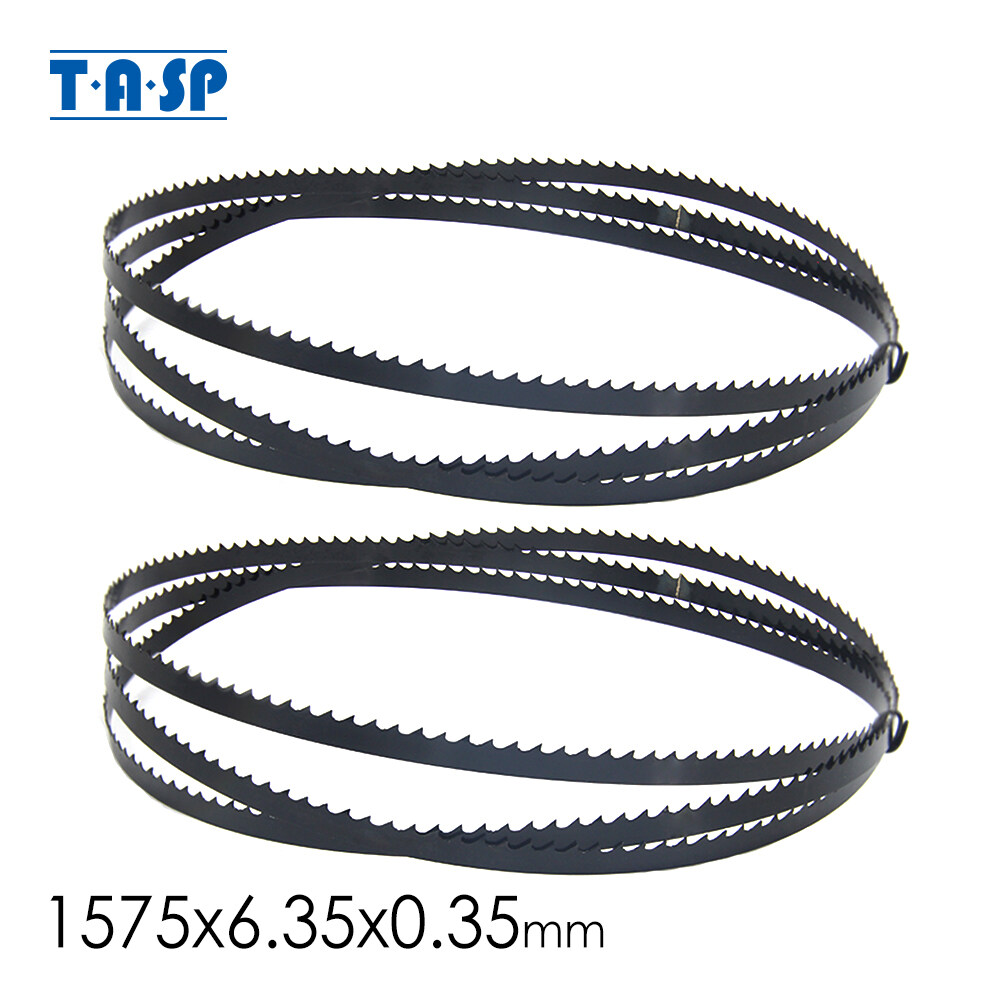 TASP 2Pcs 62 "1575X6.35X0.35Mm Bandsaw Blade 6 10 15 TPI เครื่องมือตัด ...