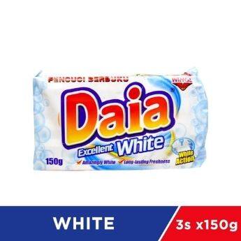 DAIA BAR DETEGEN 150g X 3 Bar (WHITE) | Lazada