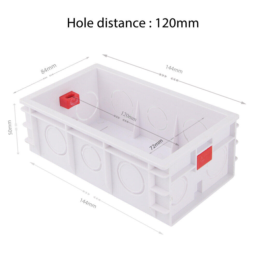 KAMANNI 146 * 86mm Socket Switch Cassette Mounting Box PVC Wall ...