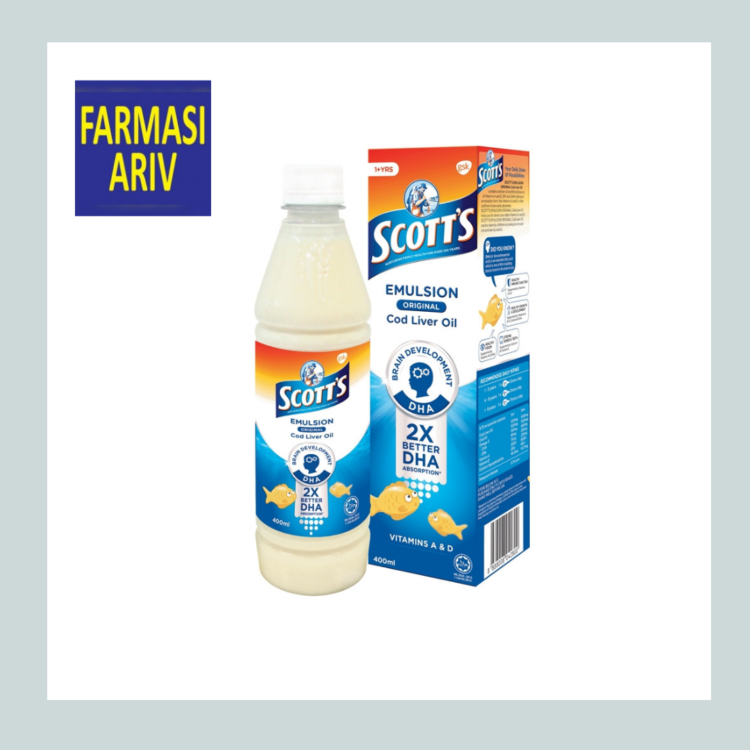 Scott's Emulsion Original 200ml | Lazada