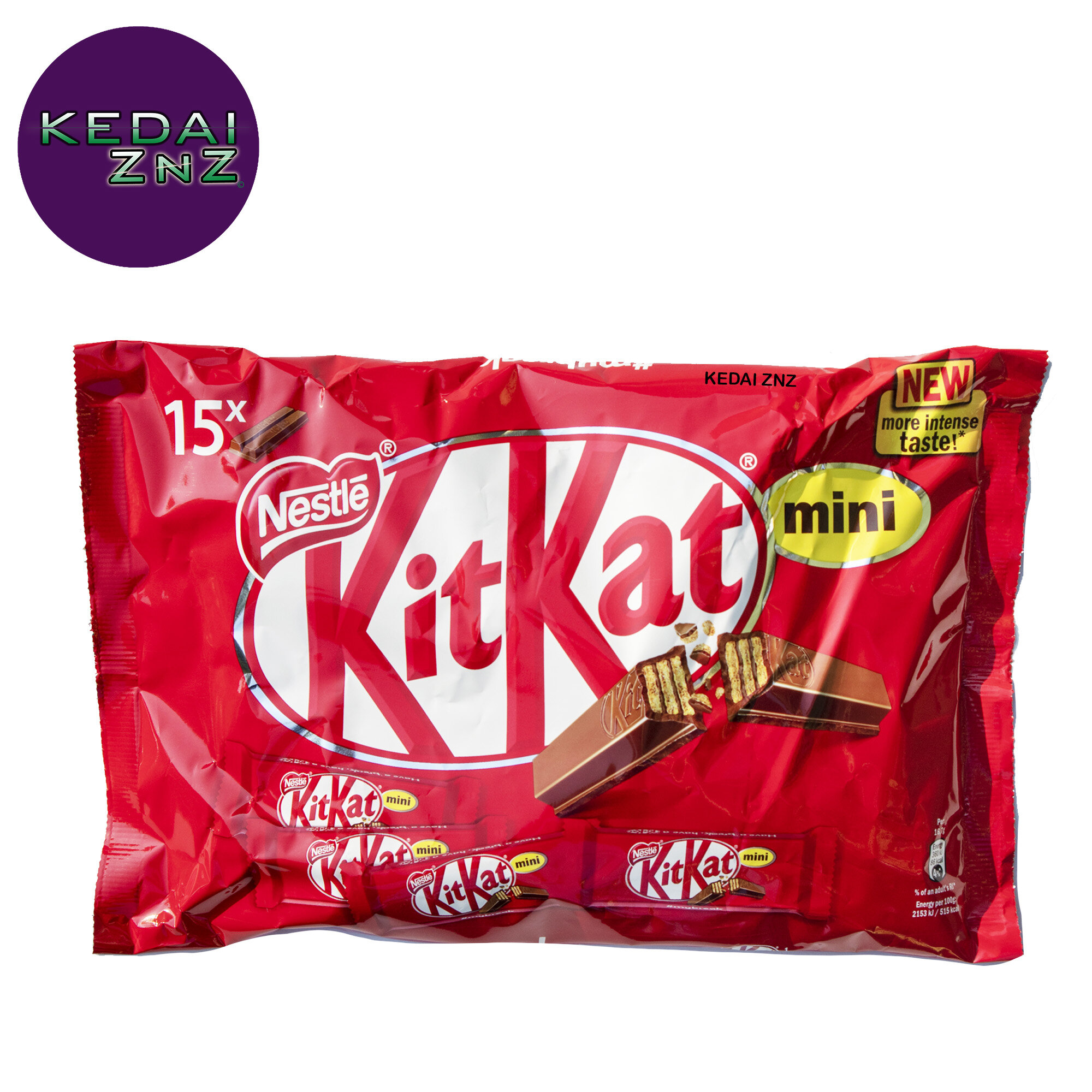 Chocolate Nestle KitKat Mini Wafer Milk Chocolate 2 Fingers Bag 250g ...