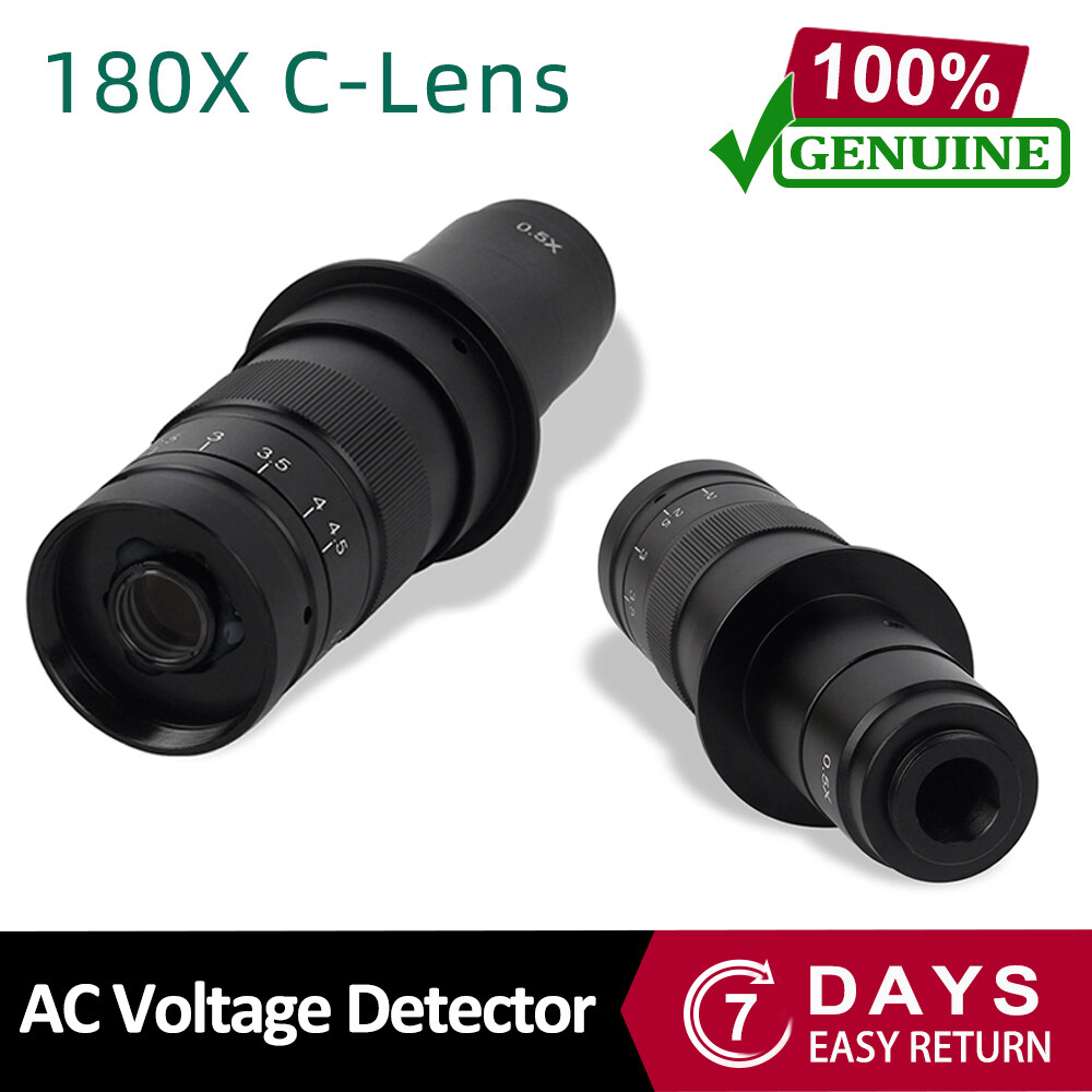 KUAIQUอุตสาหกรรมกล้องจุลทรรศน์วิดีโอกล้องเลนส์วัตถุประสงค์180คูณปรับ ...