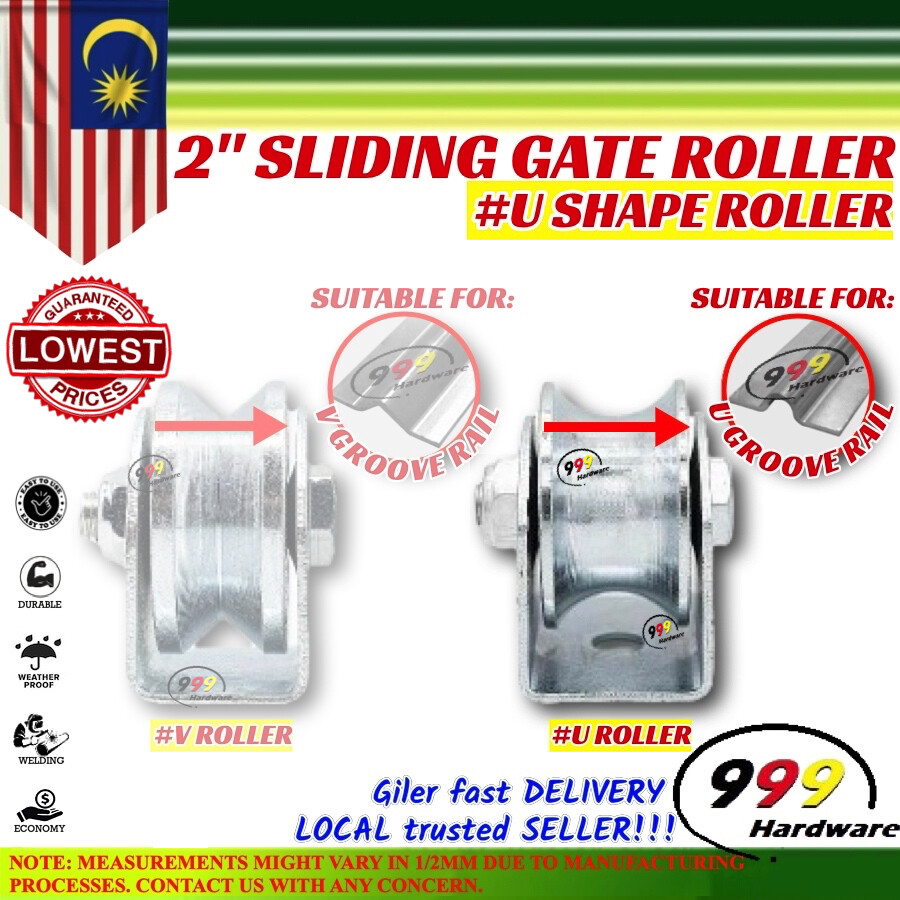 999 2 inch U Or V Sliding Gate Roller / 2" Auto Sliding Gate Roller ...