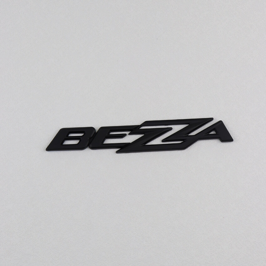 Matte Black Car Logo For Perodua，ABS Plastic Car Letter Emblems Badge ...