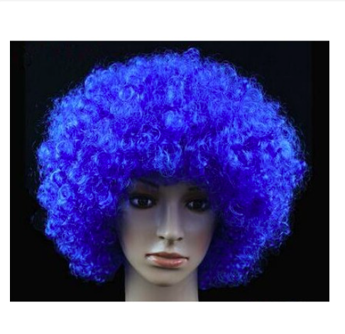 MSIA Ready Stock/ Afro Wig Curly Clown Hair Cosplay Full Wig Hair ...