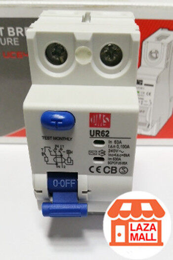 [SIRIM] Single/ Three Phase UMS ELCB 63A Miniature Circuit Breaker ...