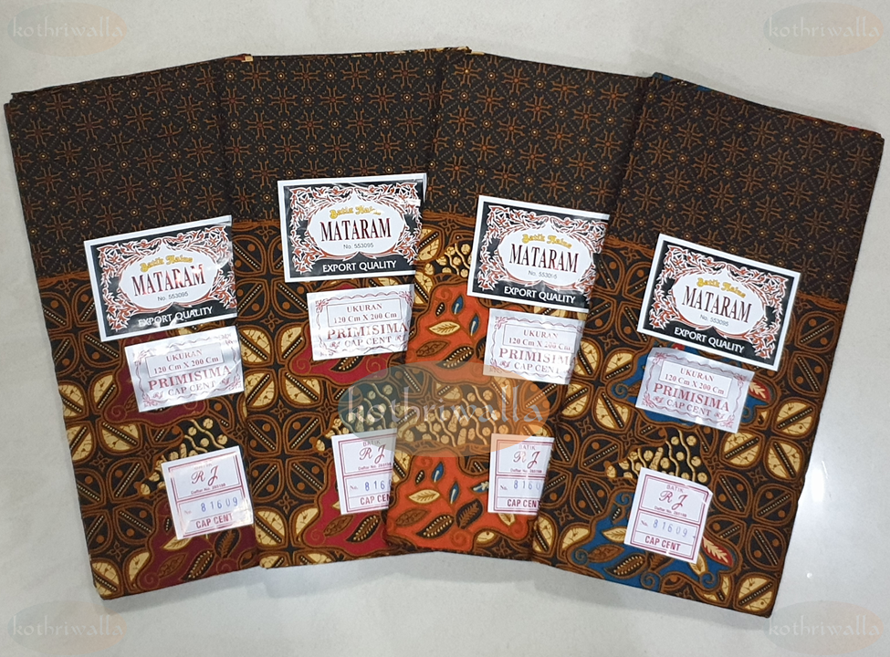 Batik Mataram Asli Indonesia Cotton 2 Meter SIAP JAHIT | Lazada
