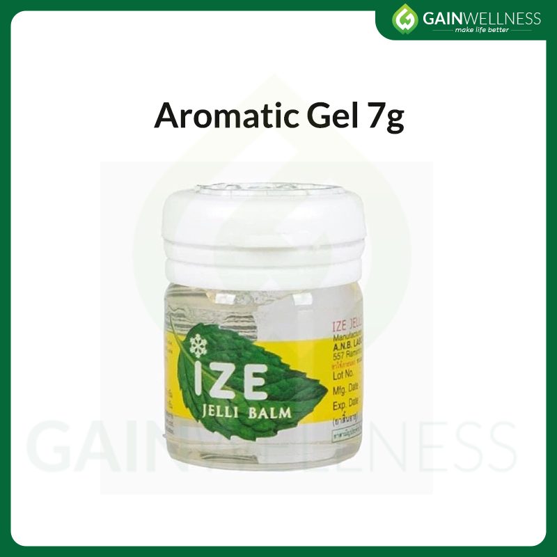 Thailand Aromatic Gel - Ize Jelli Balm Nasal Inhaler Headache Gel 7g ...