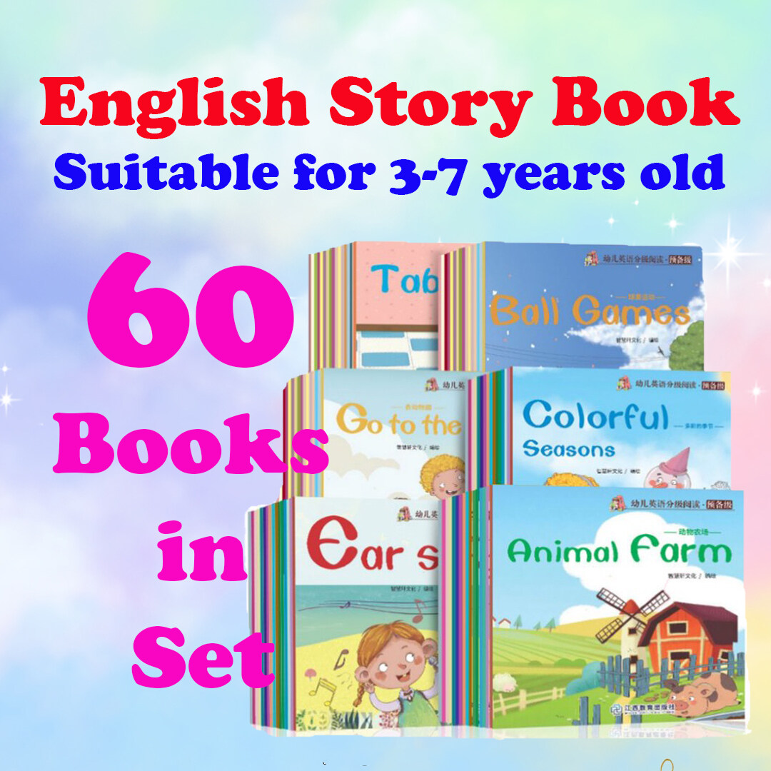 English Short Story Book Full Set 60 Books Simple Learning For ...